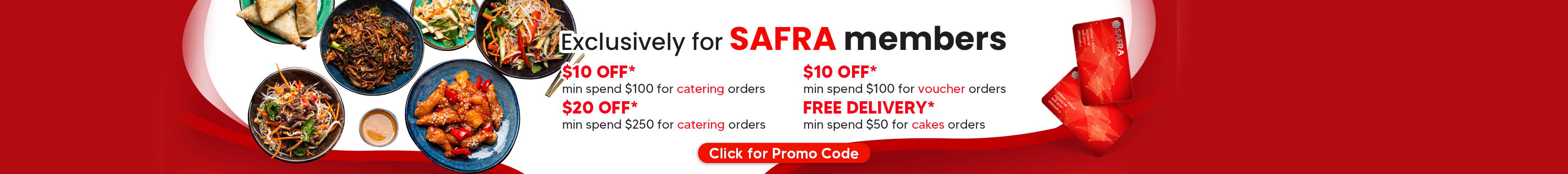 FoodLine Credit Card and more promotions